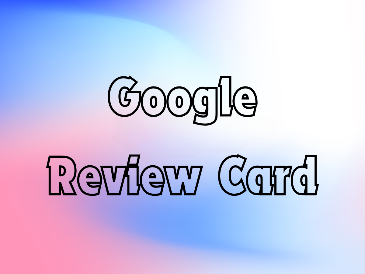 Google Review Card - AppAlbania Agency